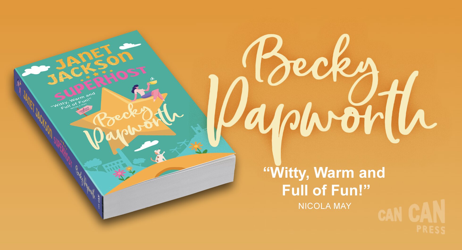 Becky Papworth - Author of the Janet Jackson's Yorkshire B&B Series